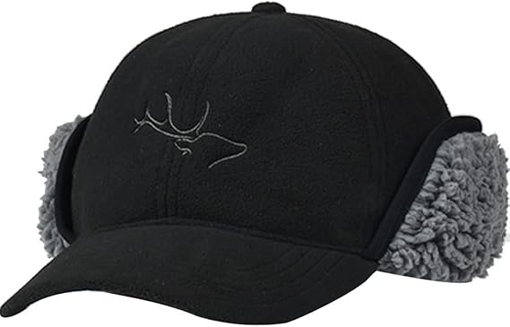 EDTREK Windproof and Waterproof Winter Hat with Sherpa Lined Ear Flap ...