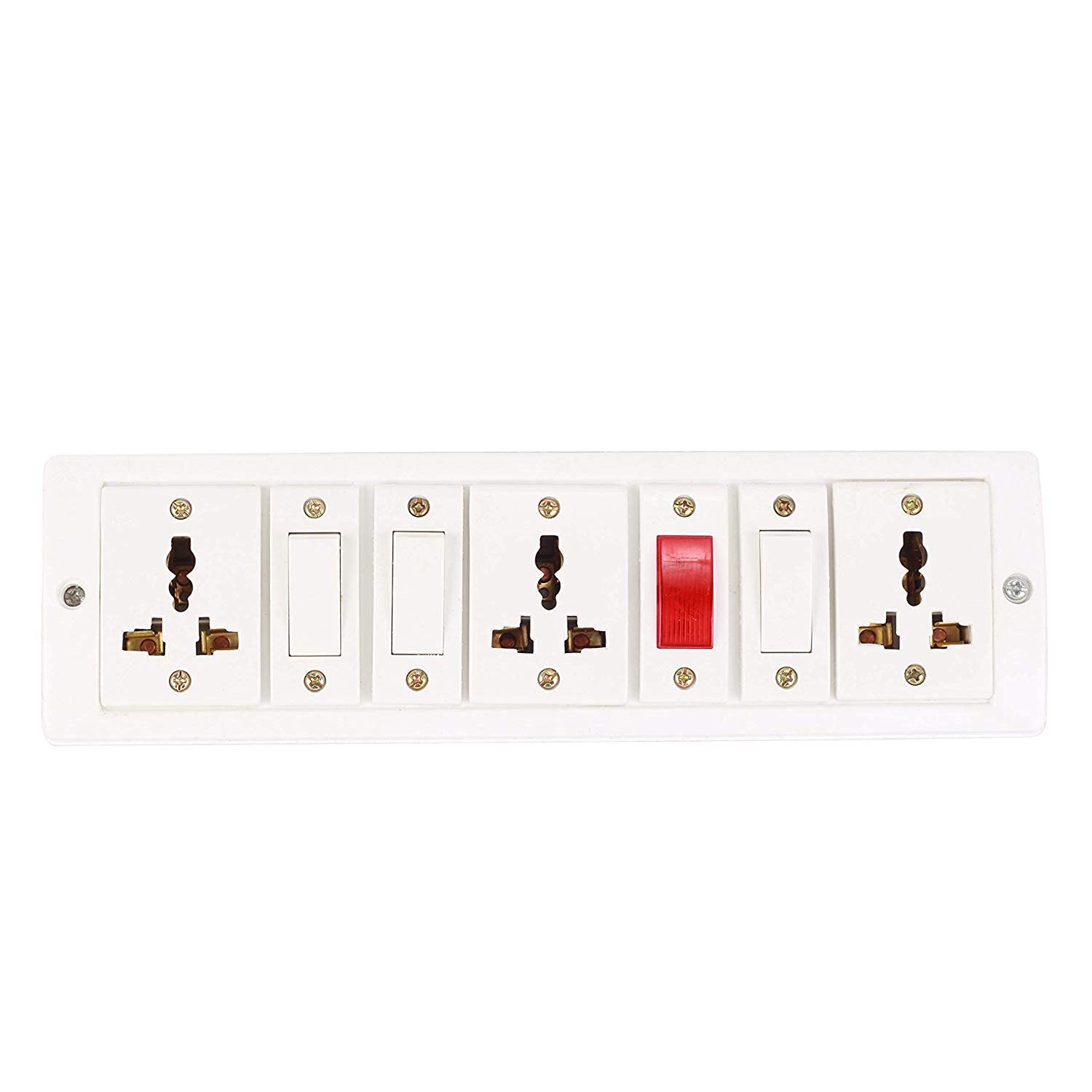 Buy BAHUL Shri Krishna power strip extension multi outlet board Fitted ...