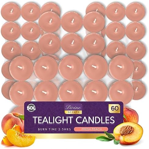 15pk Lavender Tea Lights | Tealights Candles Scented | Lavender Scented ...