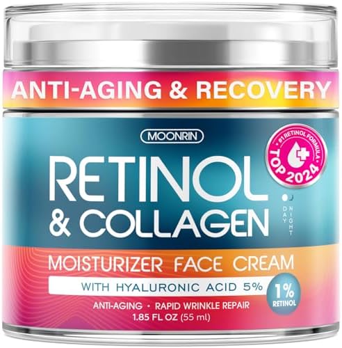 Amazon.com: Face Moisturizer for Women - Collagen Retinol Cream for ...