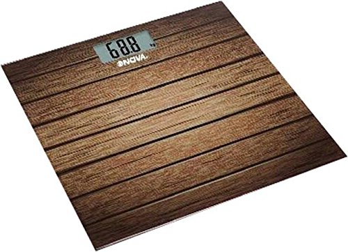 Nova BGS-1259 Ultra Slim Electronic Personal Weighing Scale (Multicolor ...