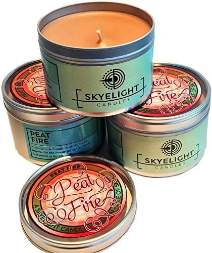 Skyelight Candles Tinned Peat Fire : Amazon.co.uk: Home & Kitchen