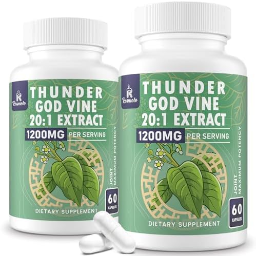 Amazon.com: Thunder God Vine Root 5:1 Supplement – Tripterygium ...
