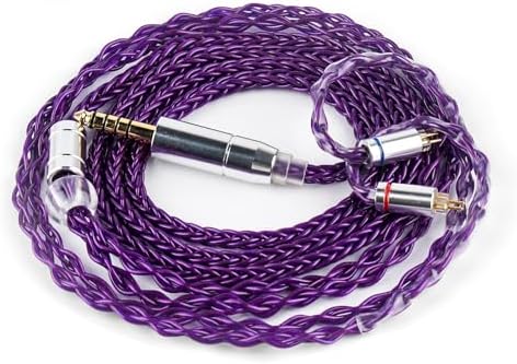 Amazon.com: NICEHCK IcyMoon IEM Cable, 16 Core OCC+Silver Plated OFC ...