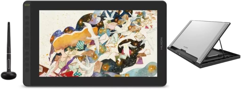 Amazon.in: Buy HUION KAMVAS RDS 220 Pen Display Graphics Drawing Tablet ...