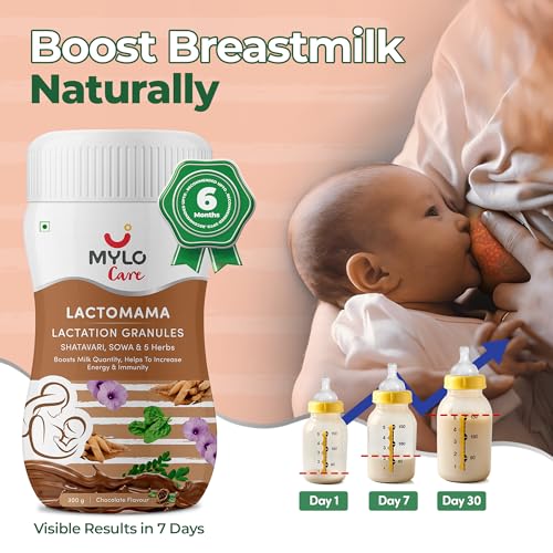 Mylo Lactomama Granules - Lactation Supplement for breastfeeding with ...