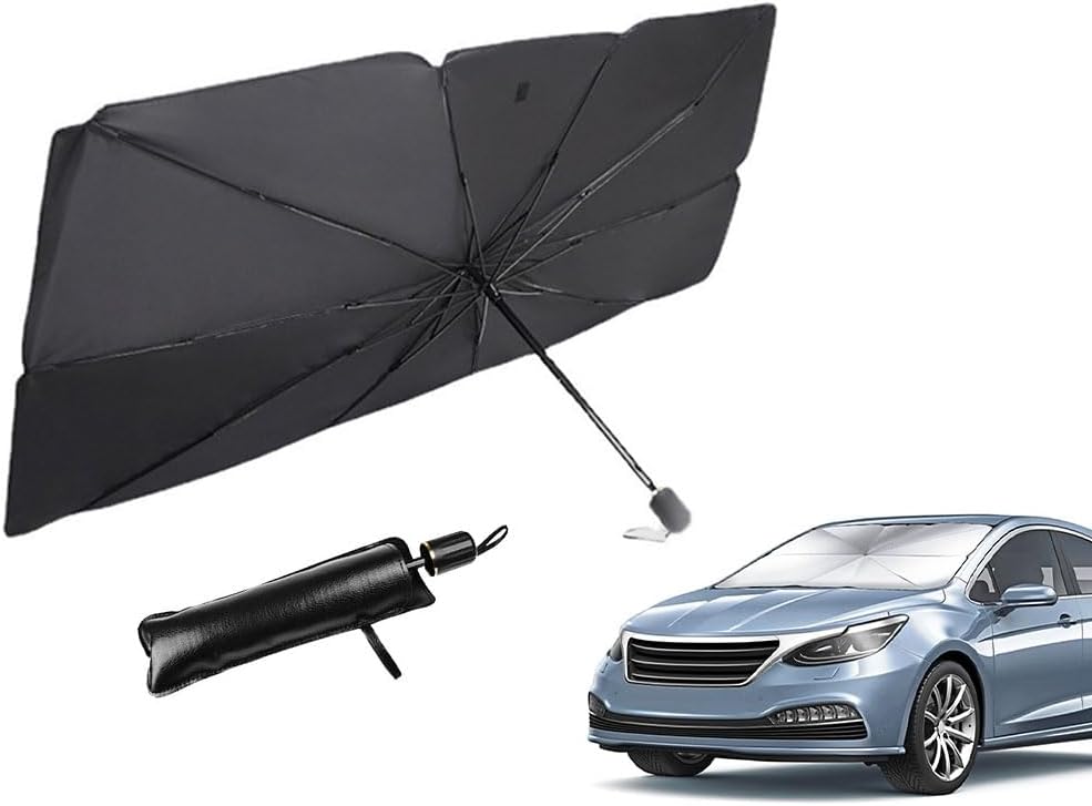 Amazon.com: Hitopin Car Windshield Sun Shade, Fold-able Automotive ...