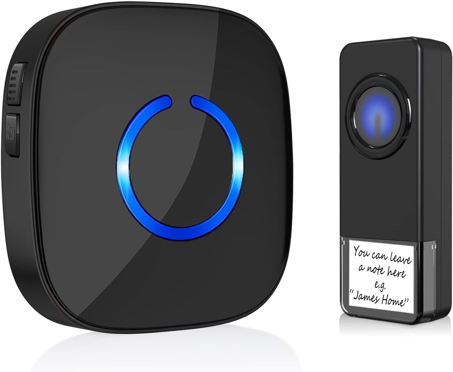 Wireless Doorbell, Remote Door Bell Ringer Wireless Long Range 300M ...