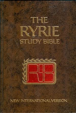 The Ryrie Study Bible: New International Version - Red Letter Edition ...