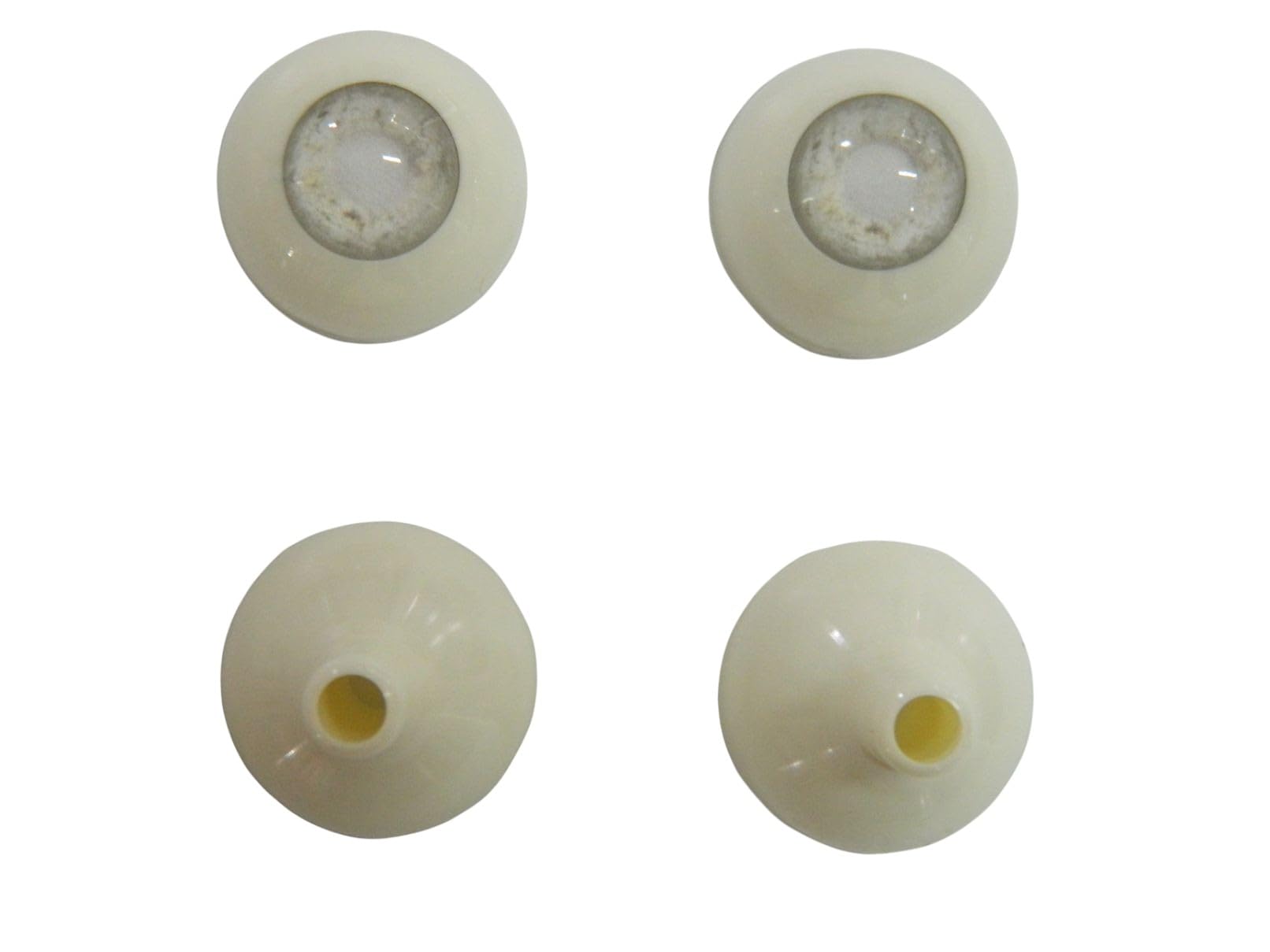 Amazon.com: Pair of Realistic Acrylic Full Round Life Size Eyes for ...