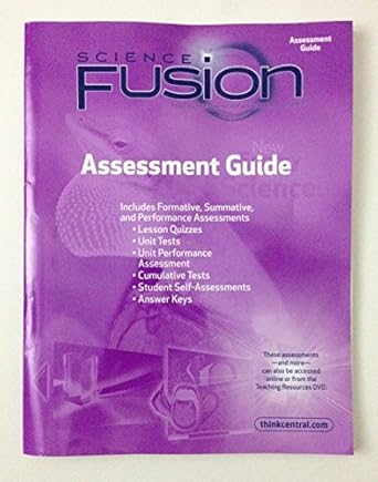 Amazon.com: Assessment Guide Grade 3 (Sciencefusion): 9780547593159: Hmh: Books