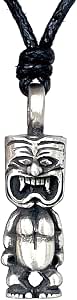 King Tiki Polynesian Tribal Surfer Beach Jewelry Maori Hawaiian Kane Ku ...