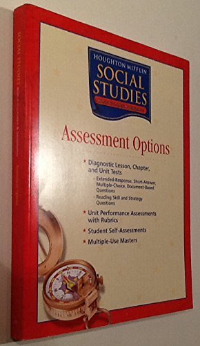 Houghton Mifflin Social Studies: Assessment Options, Level 6 - World ...