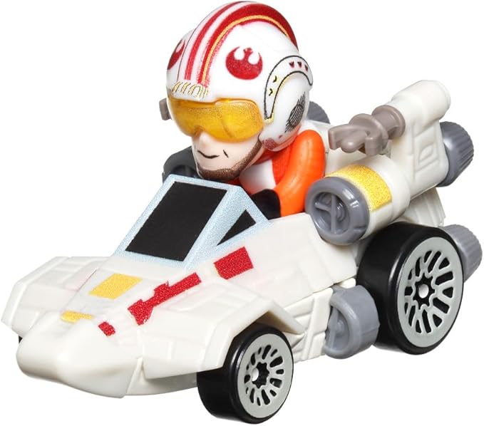 Amazon.com: Hot Wheels Racer Verse Luke Skywalker Toy Car Toy for Kids ...