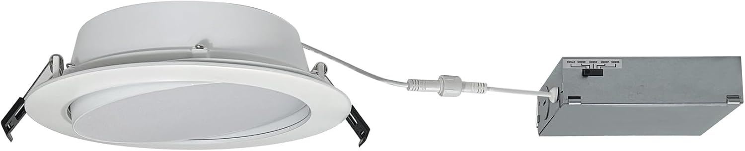 Nora NFLINA-R6TWMPW 6" Flin Adjustable LED Downlight (27K/30K/35K/40K ...