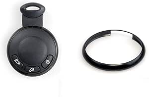 Amazon.com: MOTO4U Alumnium Smart Key Fob Ring Rim Trim Cover ...