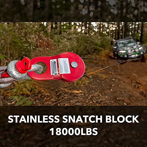 MILINI Snatch Block, Strength Recovery Off-Road Heavy Duty Winches ...