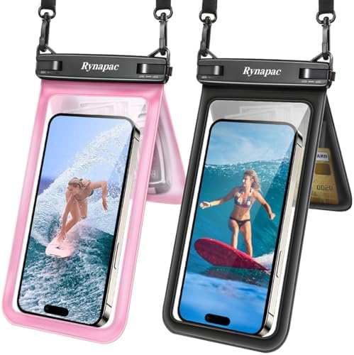 Amazon.com: [Extra Large] Waterproof Phone Pouch Floating, [Double ...