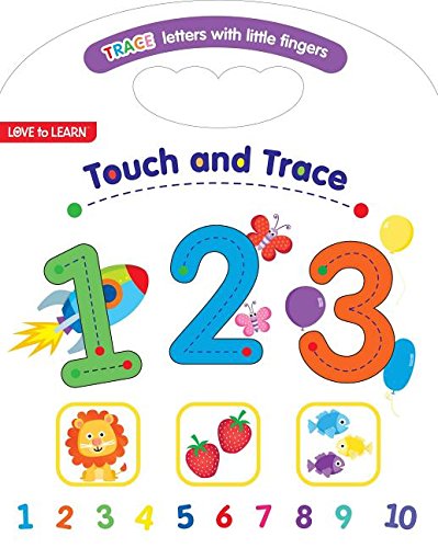 Amazon | Touch and Trace 123: Trace Letters With Little Fingers (Love ...
