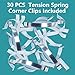 Window Screen Tension Spring Corner Clips, Holding Screen Sliding In ...