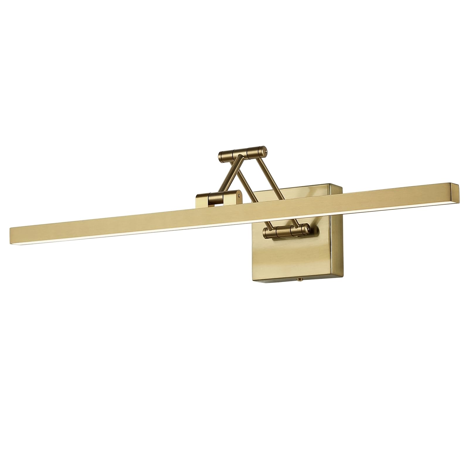 Pasoar LED Brass Hard-Wired Connection Gallery Picture Light for ...