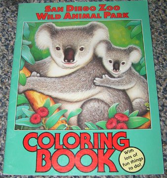 San Diego Wild Animal Park Coloring Book: San Diego Zoo: Amazon.com: Books