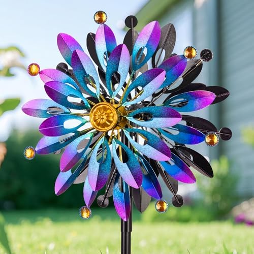 Amazon.com: Wind Spinner for Yard and Garden Windmill Outdoor Metal ...