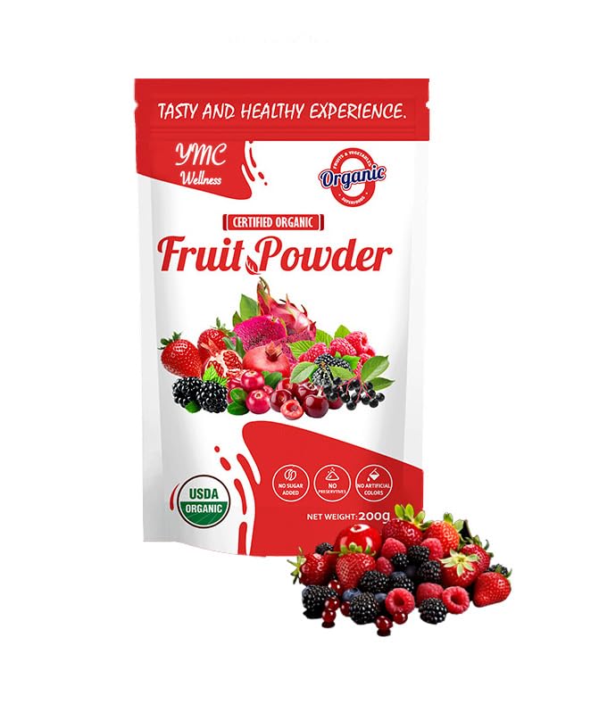 Amazon.com : Organic Superfood Fruit Powder Smoothie & Juice mix ...