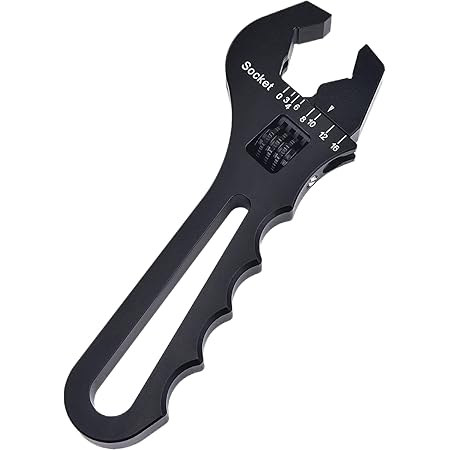 Amazon.com: YWallkers Adjustable AN Hose Fitting Wrench Spanner 3AN ...
