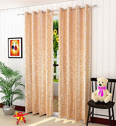 Buy FRESH FROM LOOM Curtains for Door 7 Feet Long | Door Window Curtain ...