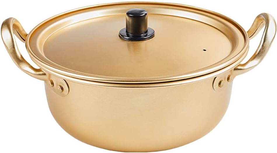 Happyyami Ramen Pot Korean Ramen Cooking Pot with Lid Korean Ramen ...