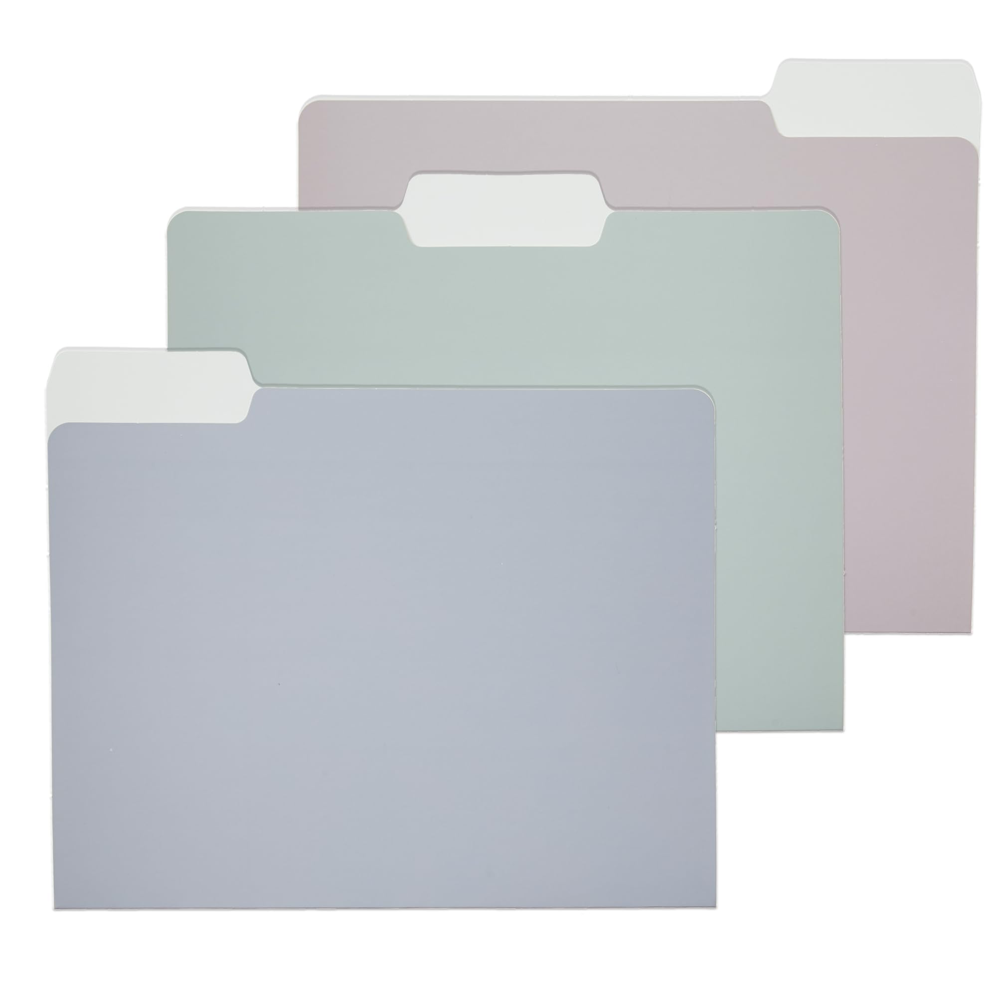 Amazon.com : Y YOMA 12 Pack Colored File Folders Letter Size Decorative ...