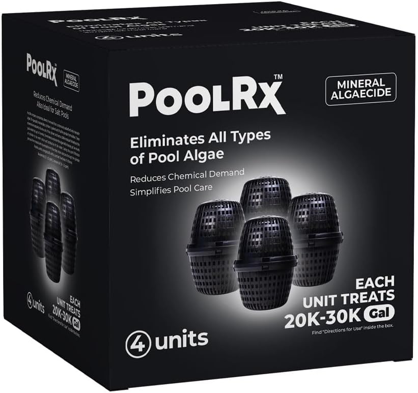 Amazon.com : Pool Rx Booster Black 20k-30k Gallons, Booster - Single ...