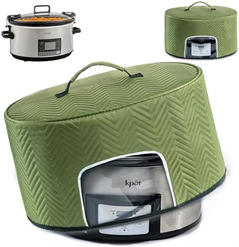 Amazon.com: BAGSPRITE Slow Cooker Cover with Aluminum Foil Lining for ...