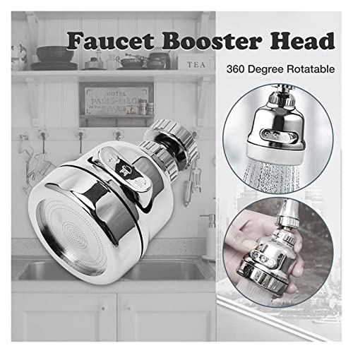 Faucet extender,Rotate Swivel Faucet Aerator 3 Modes Kitchen Faucet ...