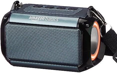 AmazonBasics 5W Bluetooth 5.3 Speaker, Upto 36 Hrs Playtime, True ...