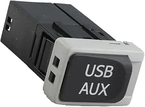 Amazon.com: EUPLI Car Auxiliary AUX USB Port Adapter for Toyota ...