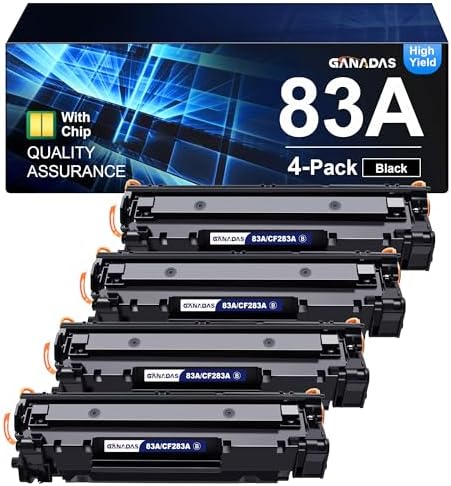 Amazon.com: GANADAS 83A Toner Cartridge - HP 83A CF283A Toner Cartridge ...