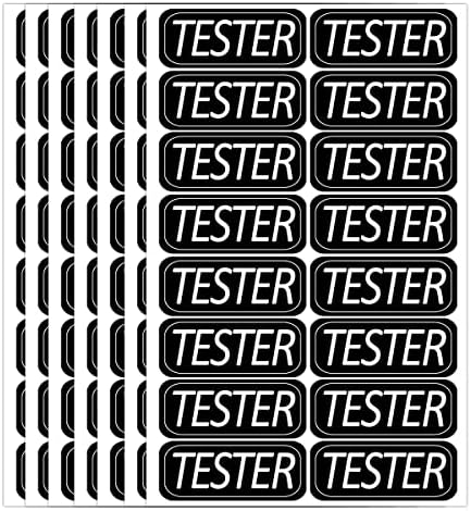 Amazon.com : Top Label Tester Stickers,1.5X0.5 Inch Self Adhesive Label ...