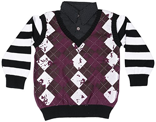 Peridot Club Boys' Sweater (7014B-7-8Y, 7-8Y) : Amazon.in: Clothing ...