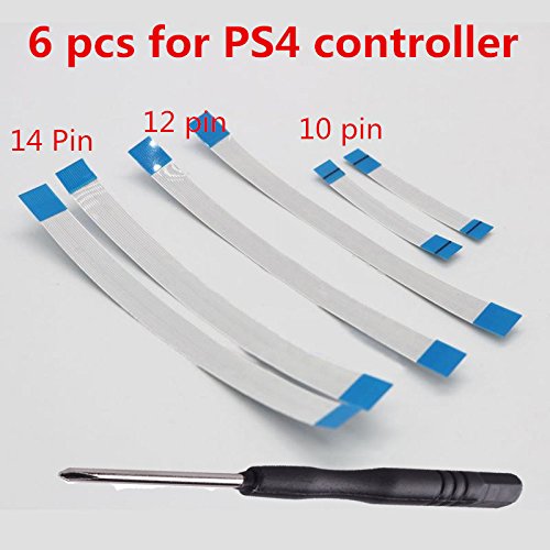 For Playstation 4 PS4 Controller 12 14 Pin Charging Board Power Switch ...