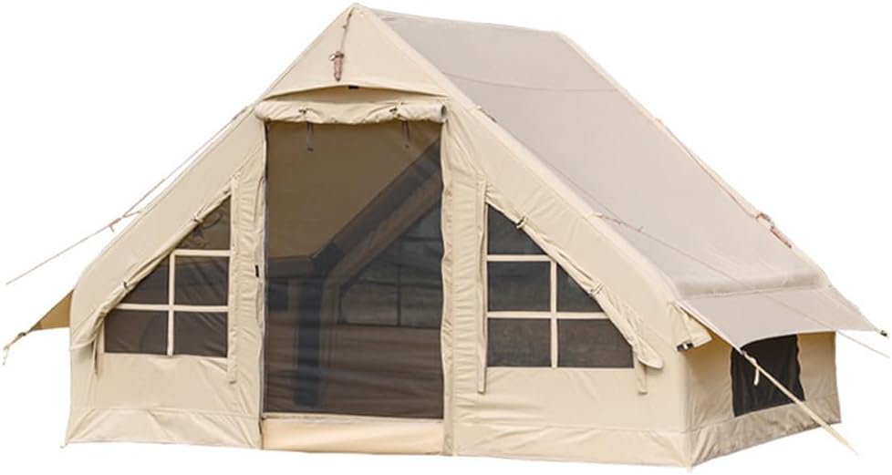 Outdoor Glamping Outdoor Blow Up Tent Inflatable Glamping Tent 5-8 ...