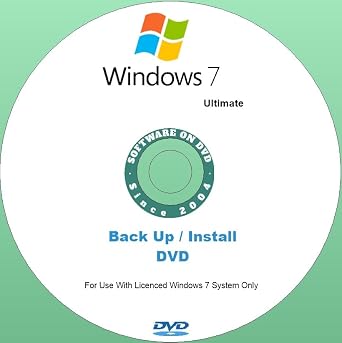 Amazon | Windows 7 Ultimate SP1 32 または 64 ビット日本語用交換インストール DVD (32ビット ...