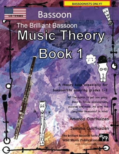Amazon.com: The Brilliant Bassoon Music Theory Book 1 - US Terms: A ...