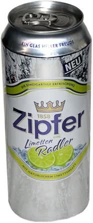 Zipfer - Limetten Radler - Dose - 0,5 l : Amazon.de: Lebensmittel ...