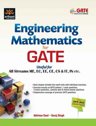 Buy Engineering Mathematics for GATE Useful for All Streams MC,EC,EE,CE ...