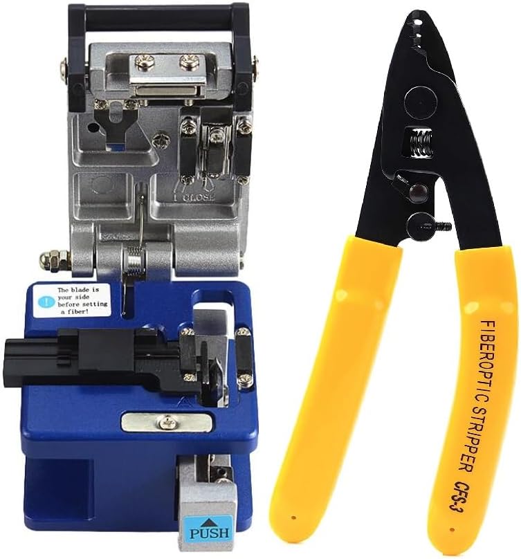 Afflatus FC-6S Optical Fiber Cleaver High Precision Stripping Cutter ...