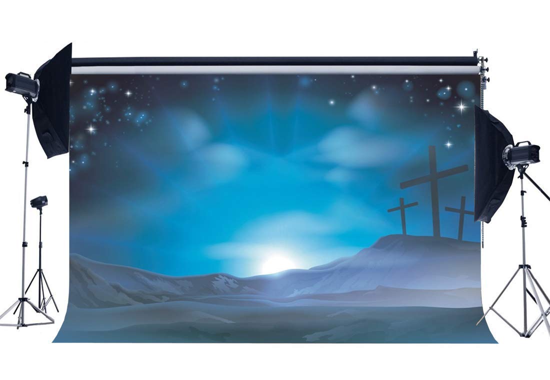 Edcott Birth Of Jesus Backdrop 9x6ft Vinyl Nativity Story Backdrops ...