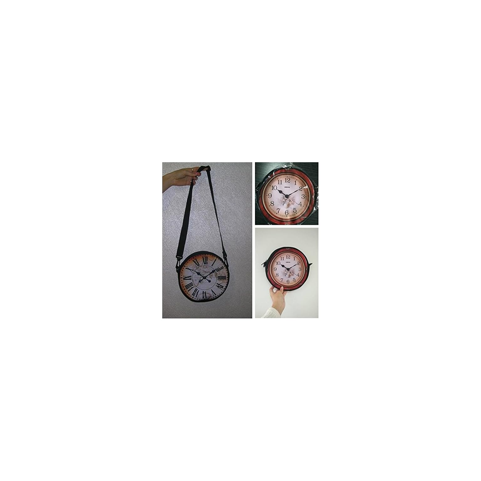 Clock Shape Handbag - Alice-in-Wonderland.net shop