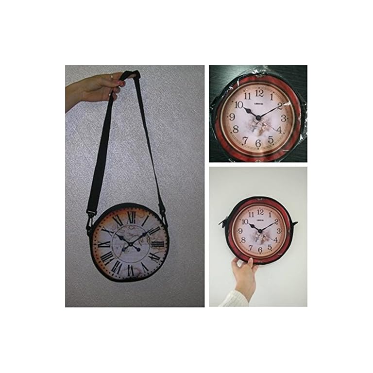 Clock Shape Handbag - Alice-in-Wonderland.net shop